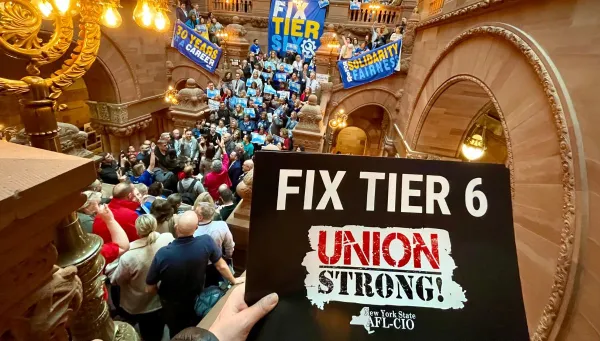 Statewide Rally to Fix Tier 6 | New York State AFL-CIO