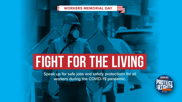 Workers Memorial Day Message from President Mario Cilento | New York ...
